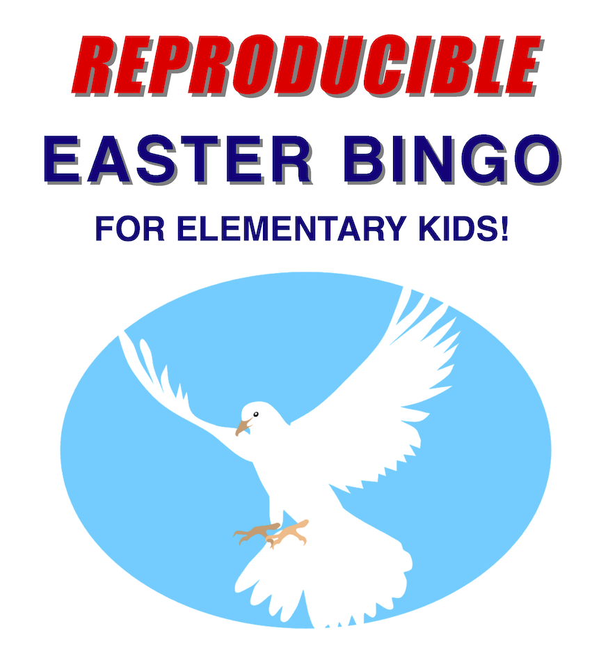 Easter Bible Bingo Game